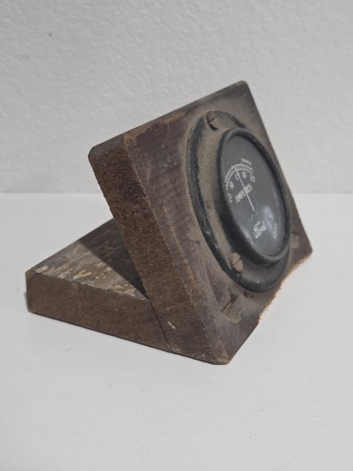 ORIGINAL OEM 1919-1925 FORD MODEL T AMP GAUGE AMMETER AMPERES *AS IS ...