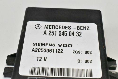 06-09 Mercedes W251 R350 R500 Airmatic Suspension Control Module ...