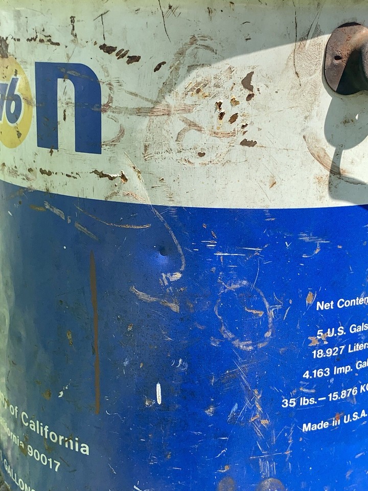 Vintage UNION 76 Oil Company of California 5 Gallon Oil Bucket Can ...