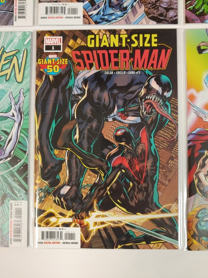 Lot of all 8 Marvel Comics 2024 50th Anniversary Giant-Size #1 One ...