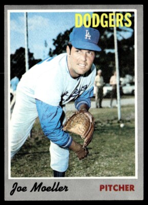 1970 Topps Baseball #97 Joe Moeller Los Angeles Dodgers | eBay