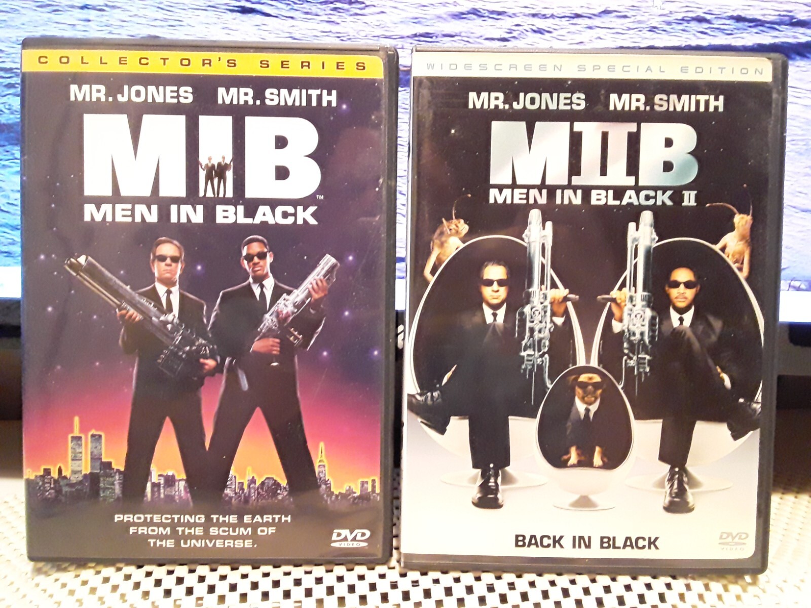Men In Black I & II (DVD, 2000, Collectors Series) NEW, Sealed ...