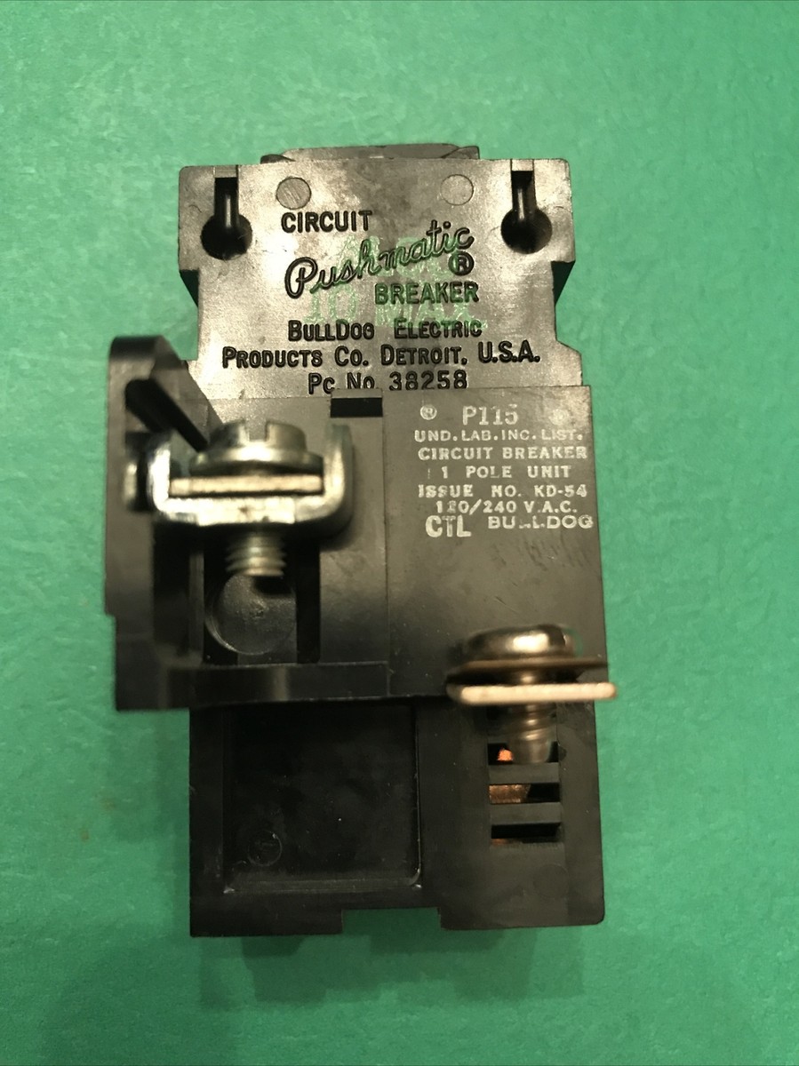 Pushmatic Circuit Breakers