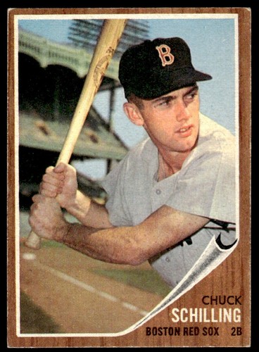 1962 Topps Chuck Schilling Boston Red Sox #345 | eBay