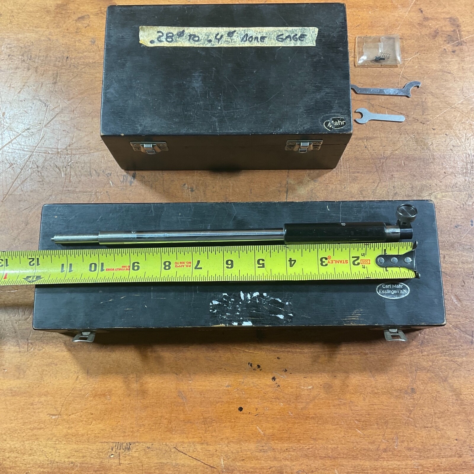 Mahr Intramess Small Hole Dial Bore Gauge .280 -.400” Compramess Ind ...