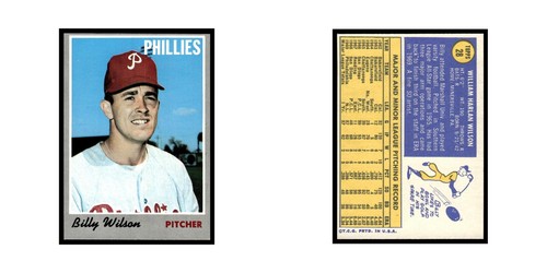 1970 Topps Baseball Card Billy Wilson Phillies #28 | eBay