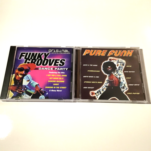 2 CD Lot: Funky Grooves Dance Party, Pure Funk Ohio Players Chic ...