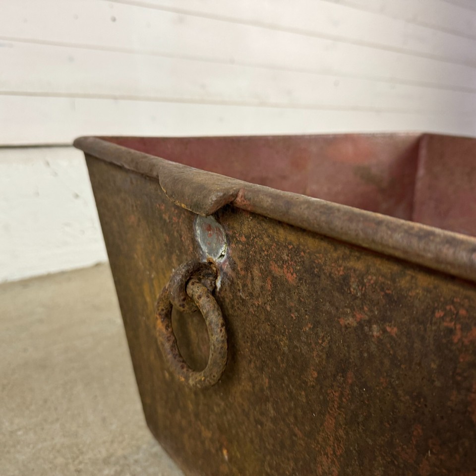 Antique Cast Iron Blacksmiths Quenching Trough with Handles | eBay UK