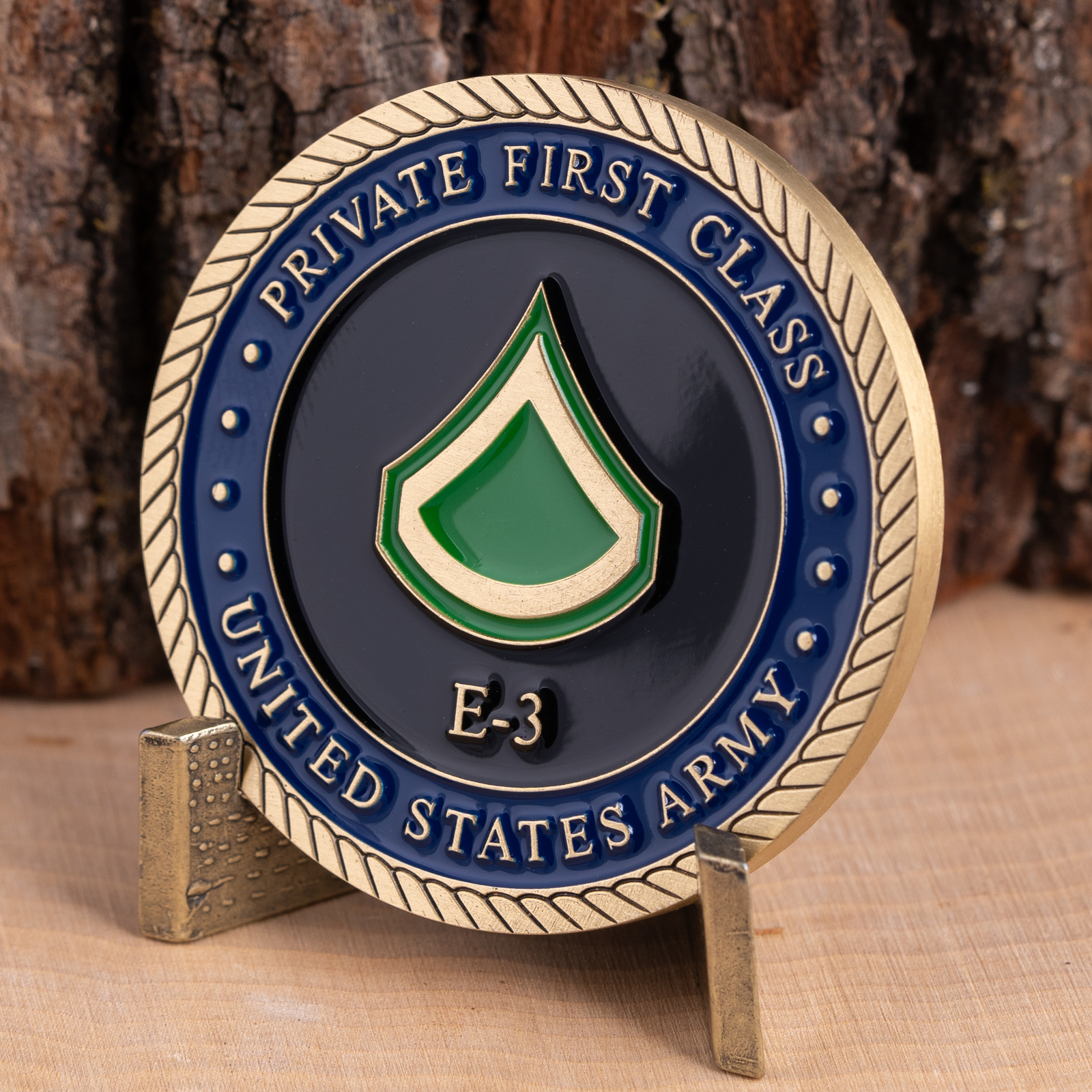 Army Private First Class E3 Challenge Coin | eBay