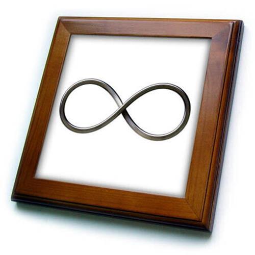 3dRose Infinity Symbol on white background 8x8 Framed Tile | eBay