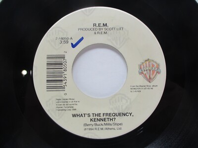R.E.M. What's the Frequency Kenneth? / Instrumental 45 WB 1994 | eBay