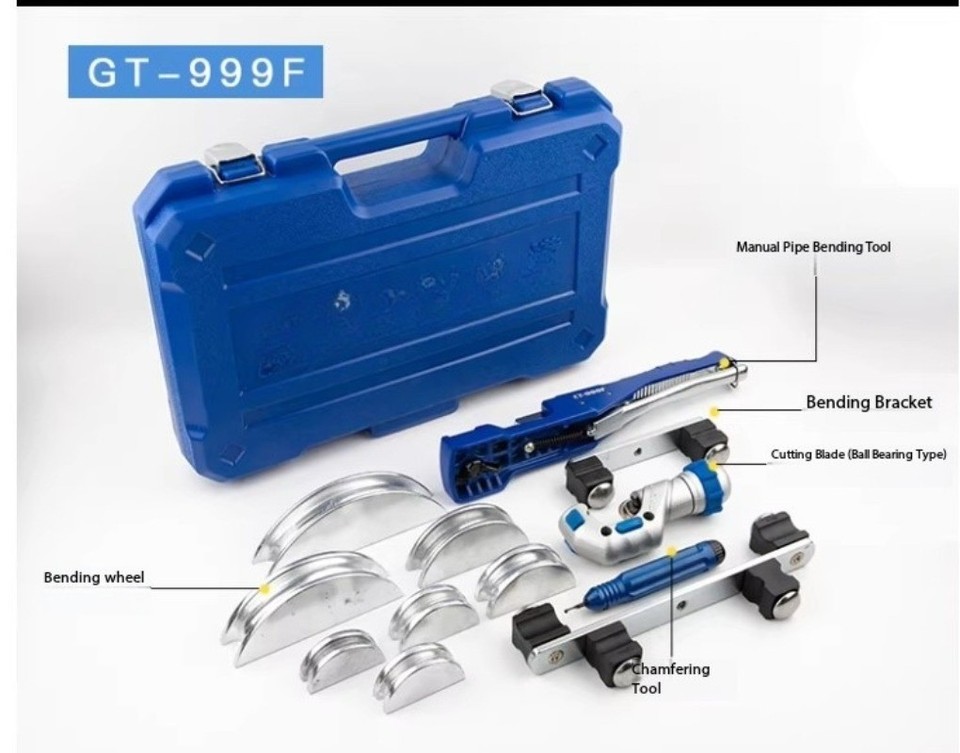 CT-999RF Positive and Negative Dual-use Pipe Bender Manual Pipe Bender ...