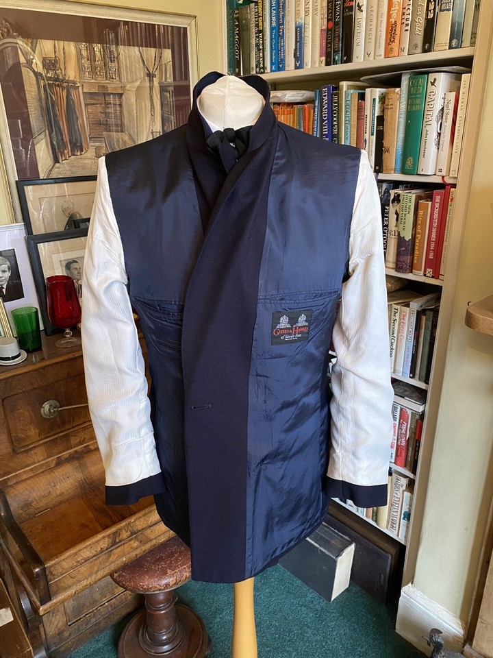 Gieves & Hawkes of Savile Row Double Breasted Navy Jacket with Brass ...
