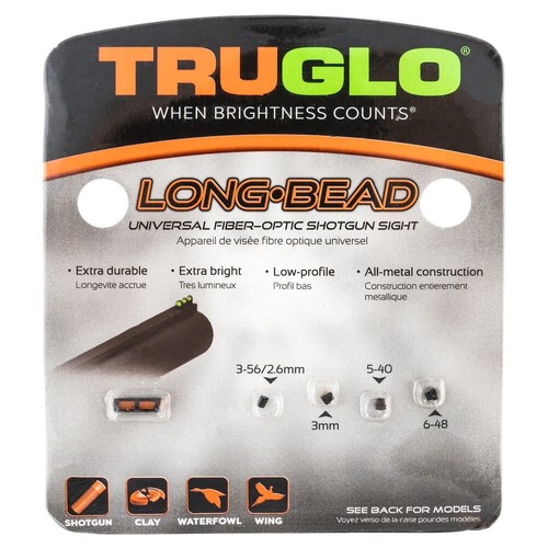TRUGLO Long-Bead Universal Green Fiber Optic Shotgun Sight (TG947UG) | eBay