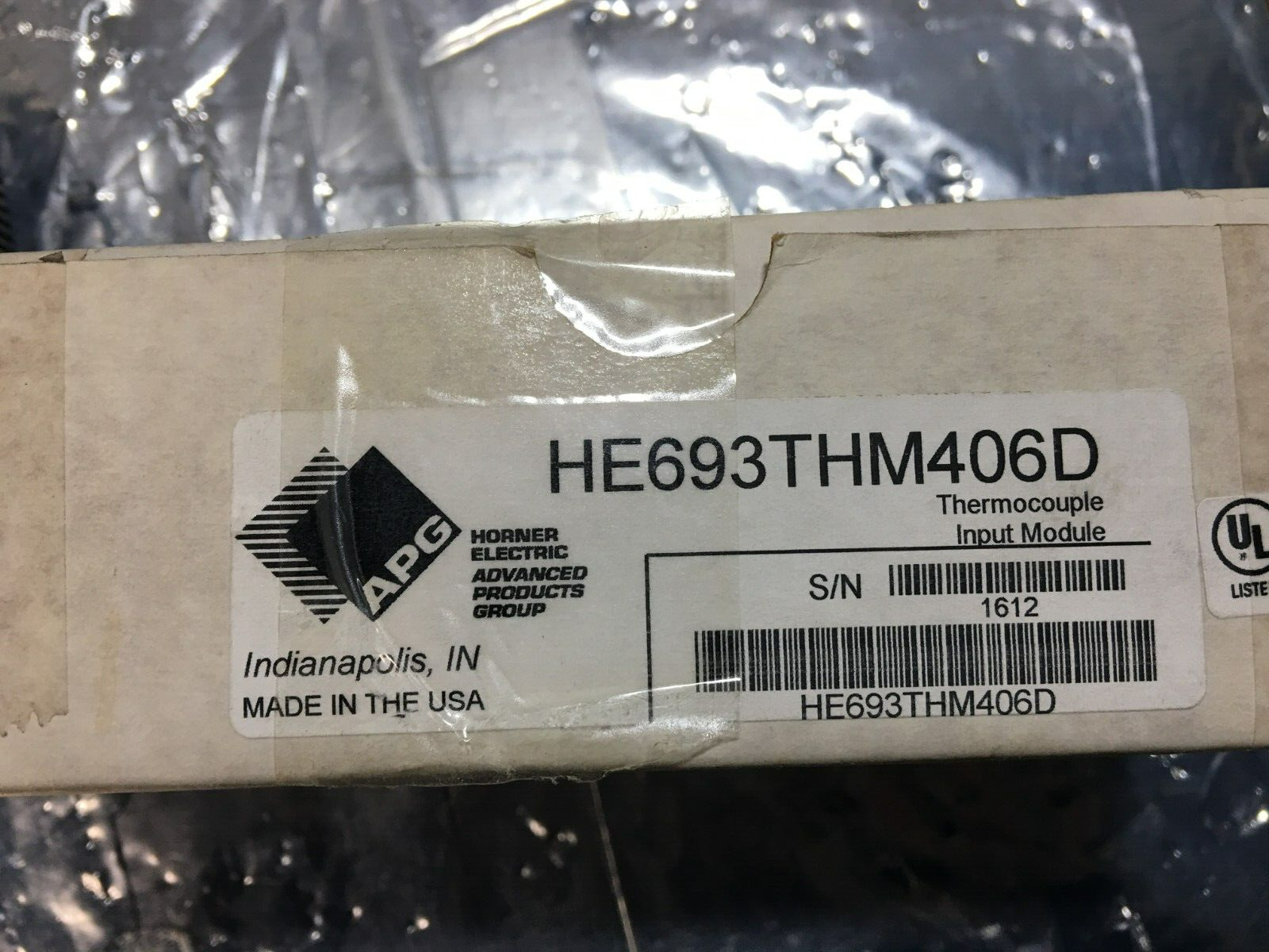 HORNER ELECTRIC HE693THM406C PCB INPUT THERMOCOUPLE MODULE, 114418 | eBay