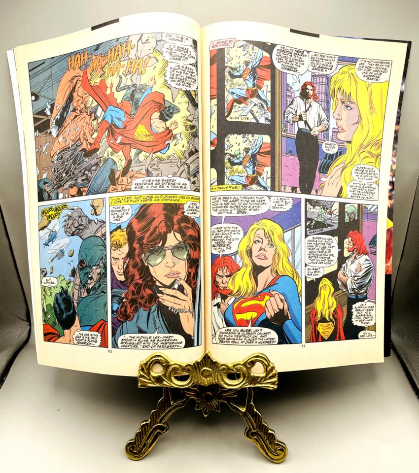 DC Doomsday Action Comics #684 1992 Full Color Comic Book Vintage | eBay