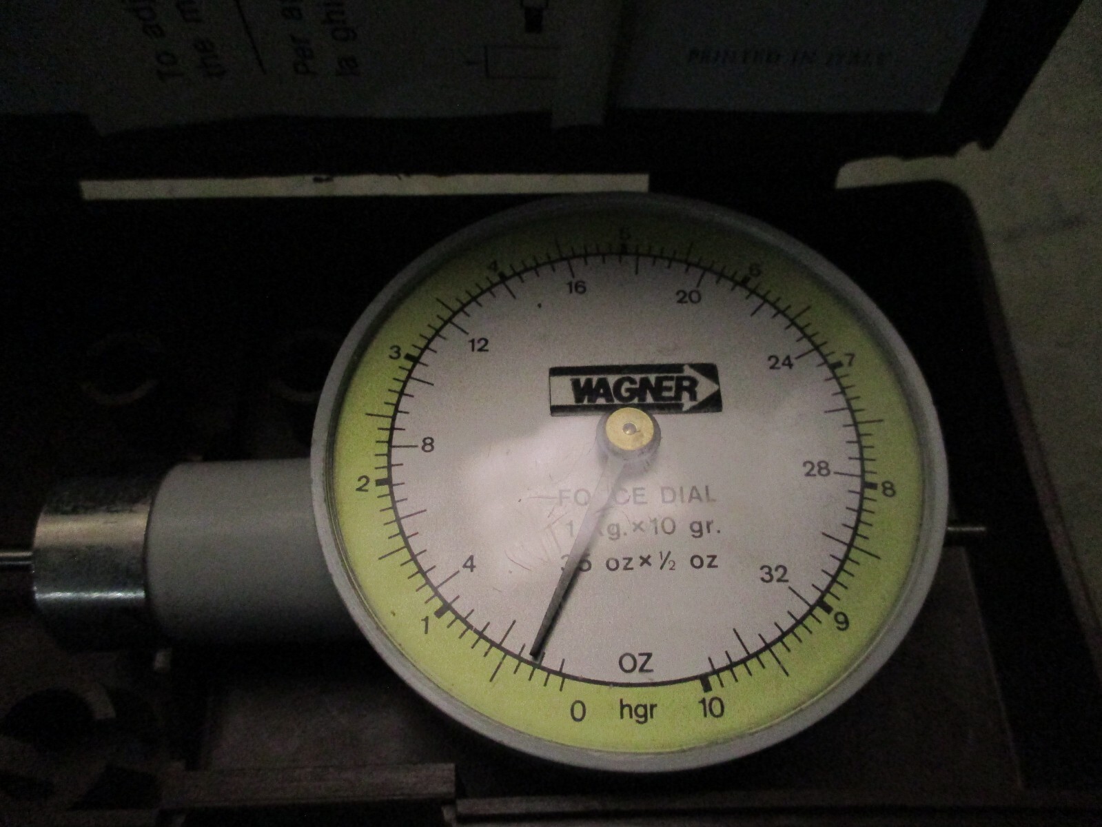 Wagner FD 1000 Force Gauge Dynamometer [4*X-25] | eBay