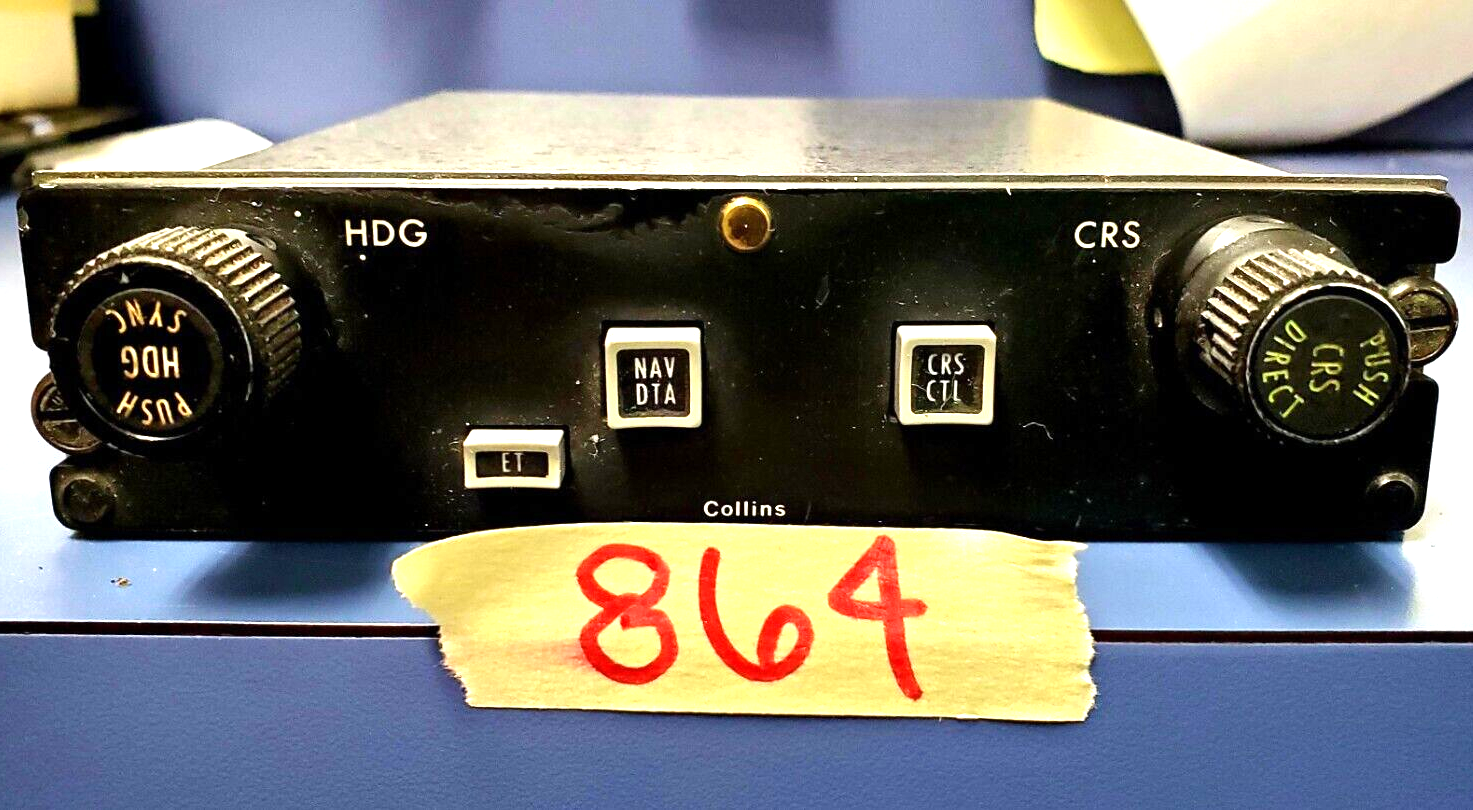 Collins CHP-86B Course Heading Panel P/N 622-6899-001 (AR) | eBay
