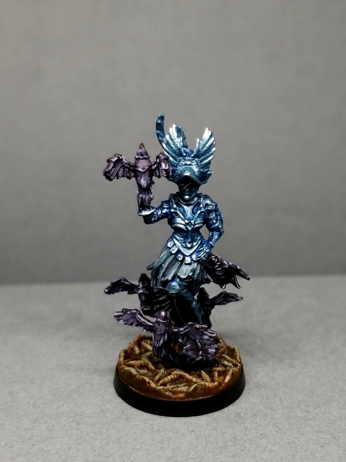 Painted Dnd Miniature Dark Sorceress D&d Frostgrave RPG Fantasy ...