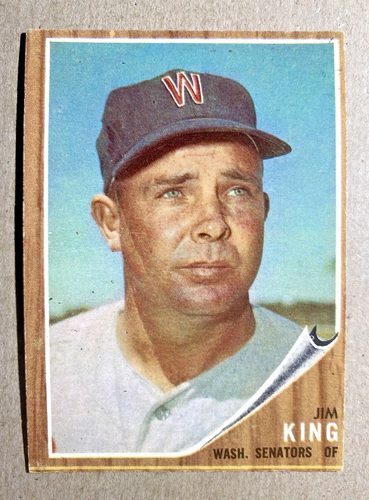 1962 Topps #42 Jim King Vintage Baseball Card EXMT | eBay