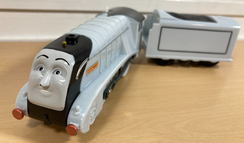 Thomas & Friends Trackmaster motorized Spencer engine with tender car ...