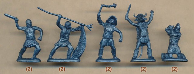 Orion 72005 Roman Gladiators Figures Plastic 1/72 Scale Model Kit for ...