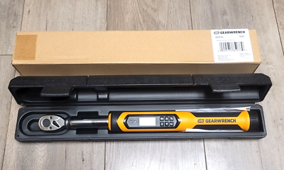 New Gearwrench 3/8" dr Electronic/Digital Torque Wrench 7.5 - 100 ft ...