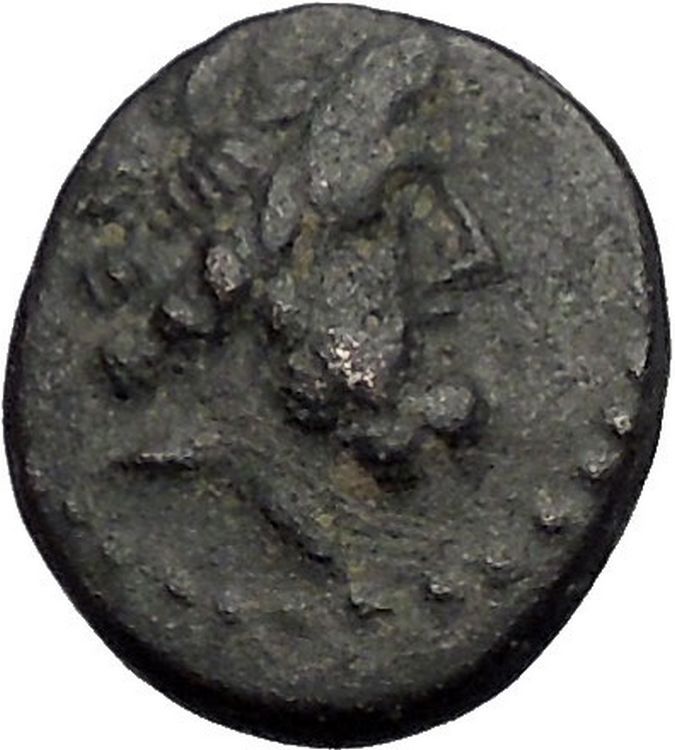 ARADOS in PHOENICIA 185BC Zeus Ram of Galley Ship Ancient Greek Coin ...