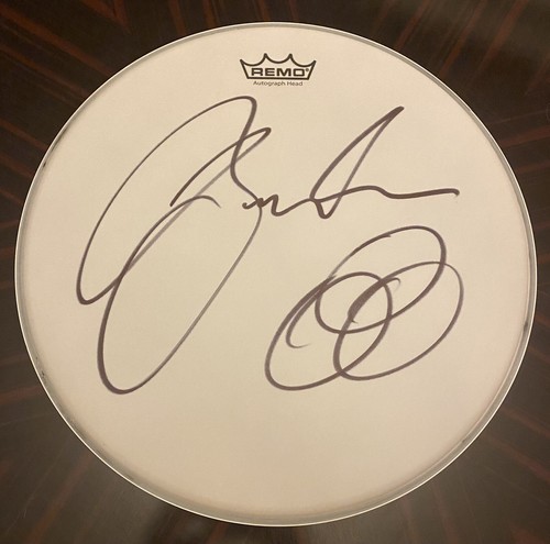 Jason Bonham (JBLZE) Autographed 14” Drum Head | eBay