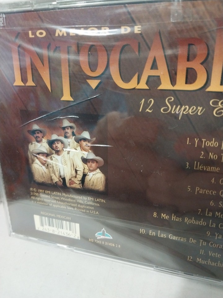 Intocable Mejor 12 Super Exitos (CD 724382143628) *NEW* 724382143628| eBay