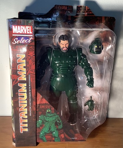 Marvel Select Titanium Man Diamond Select Figure | eBay