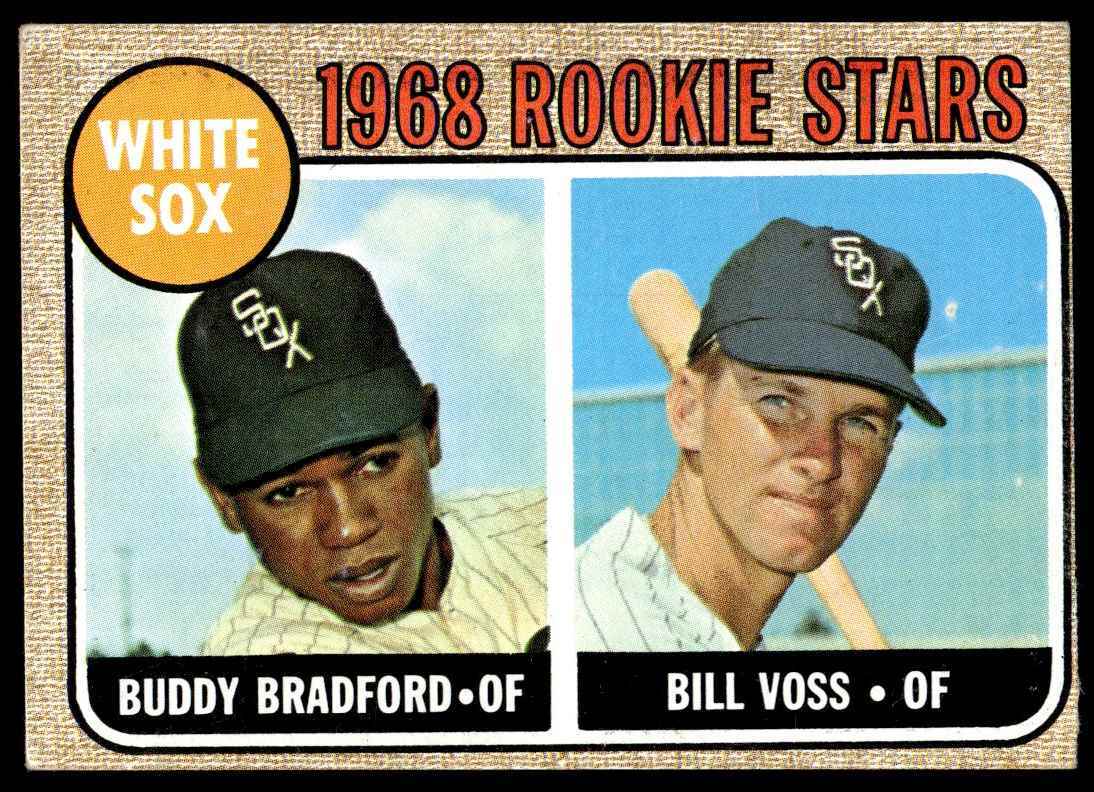 1968 Topps Buddy Bradford/Bill Voss RC Chicago White Sox #142 * | eBay