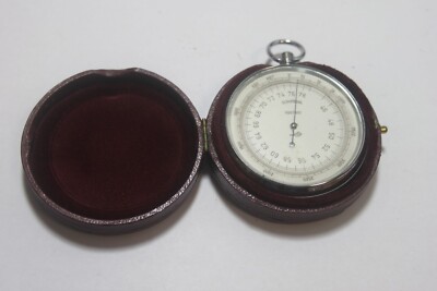 alter Lufft Höhenmesser Altimeter "Compens. No.67861" bis 4000m mit ...