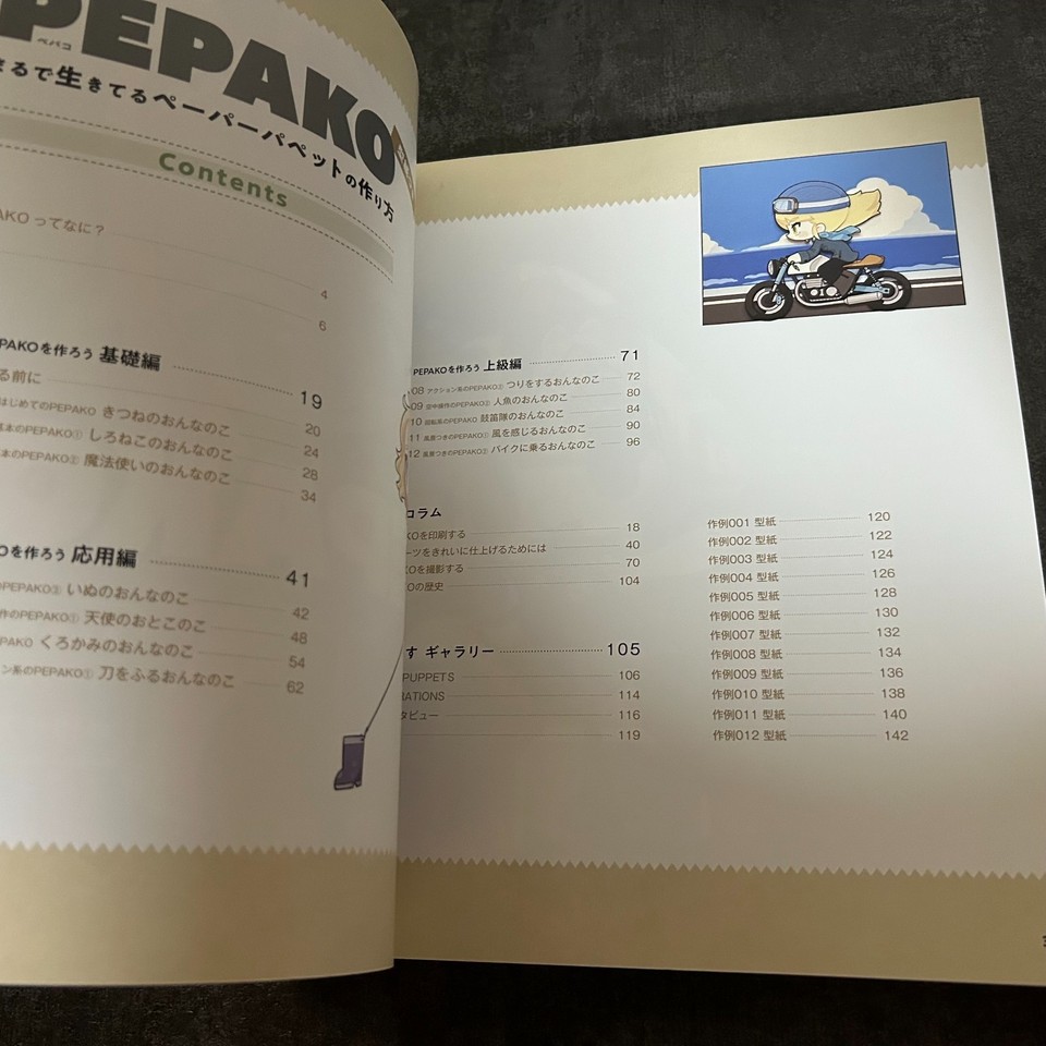 PEPAKO How to Make a Lifelike Paper puppet with Patterns Paper Craft ...