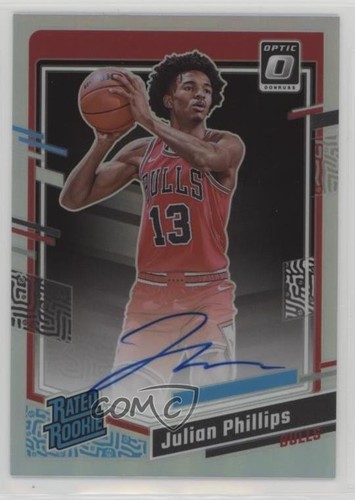 2023-24 Panini Donruss Optic - Rated Rookie Signatures Julian Phillips ...