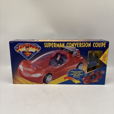 Vtg 1996 Kenner KB Toys Superman Conversion Coupe Space Jet Clark Kent ...