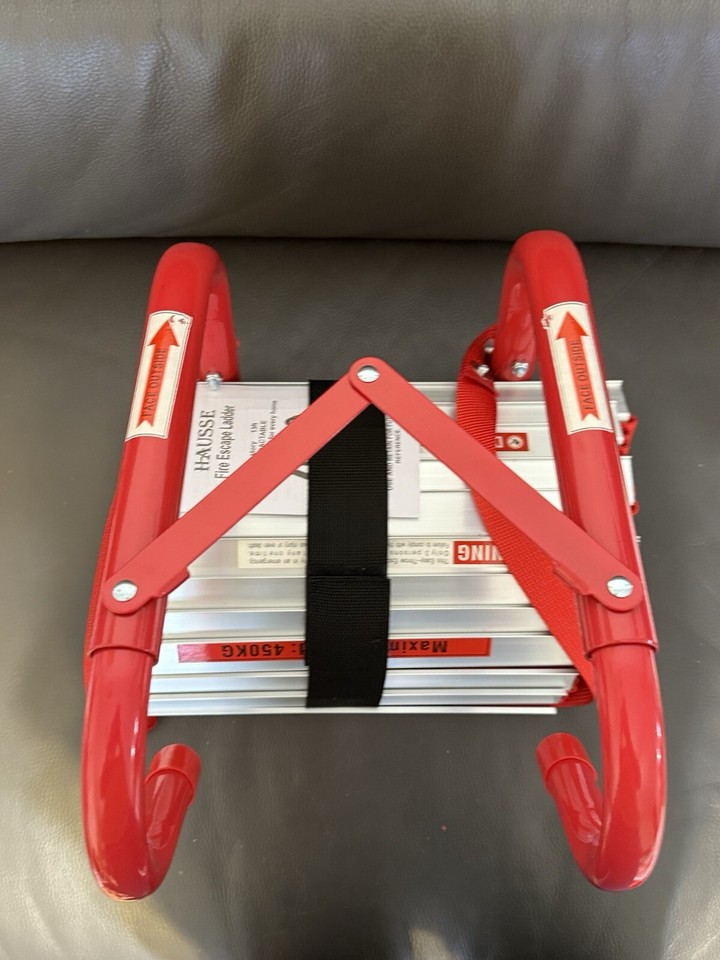 Retractable 2 Story Fire Escape Ladder 13 Feet 724190825600| eBay
