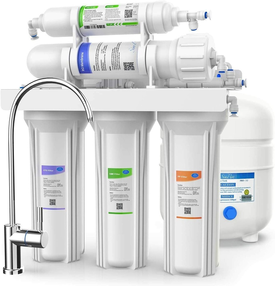 Quick Connect Water Filter Tube Fittings for RO Water Reverse Osmosis ...
