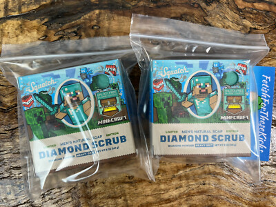 Dr Squatch Diamond Scrub Limited Edition Soap Bar x2 | eBay