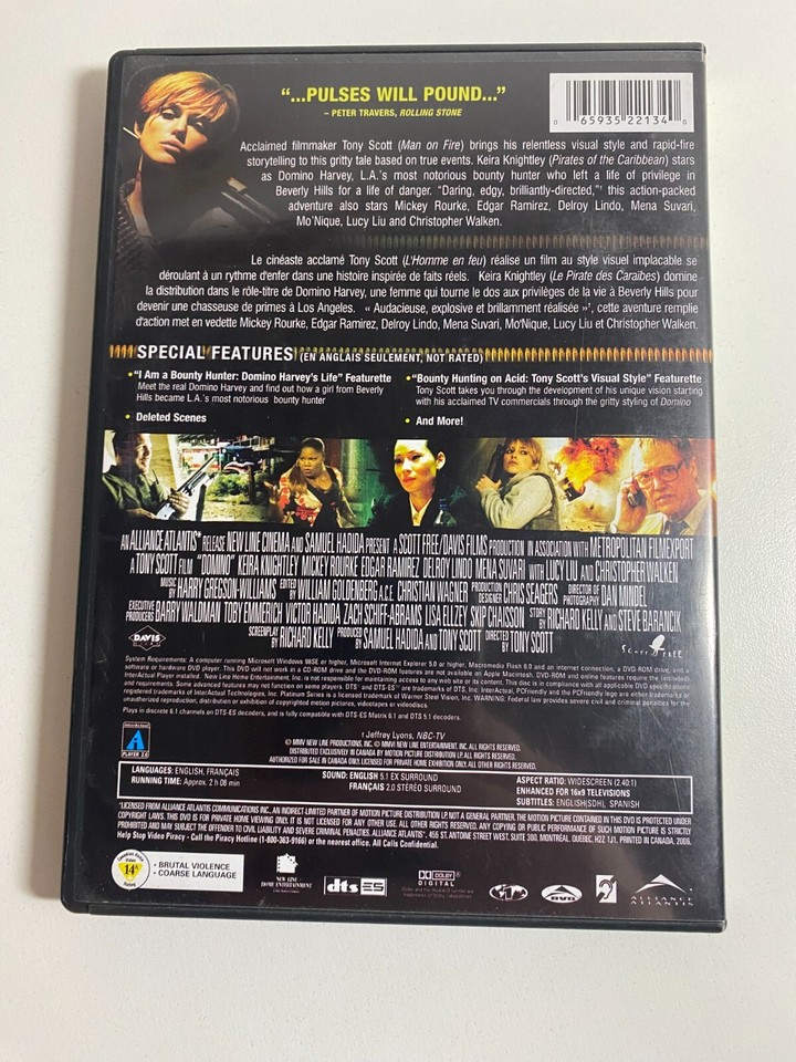 Domino A Punk Rock Fever Dream Widescreen (DVD) *Action/Thriller * | eBay