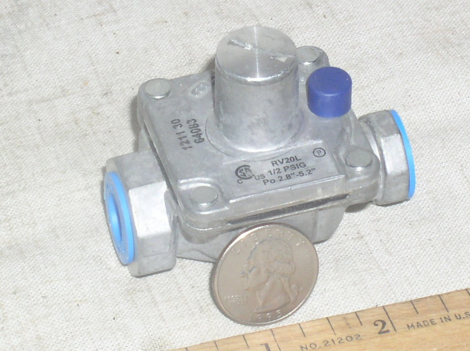 NEW MAXITROL RV20L POPPET DESIGN GAS PRESSURE REGULATOR VALVE 1/4"NPT ...