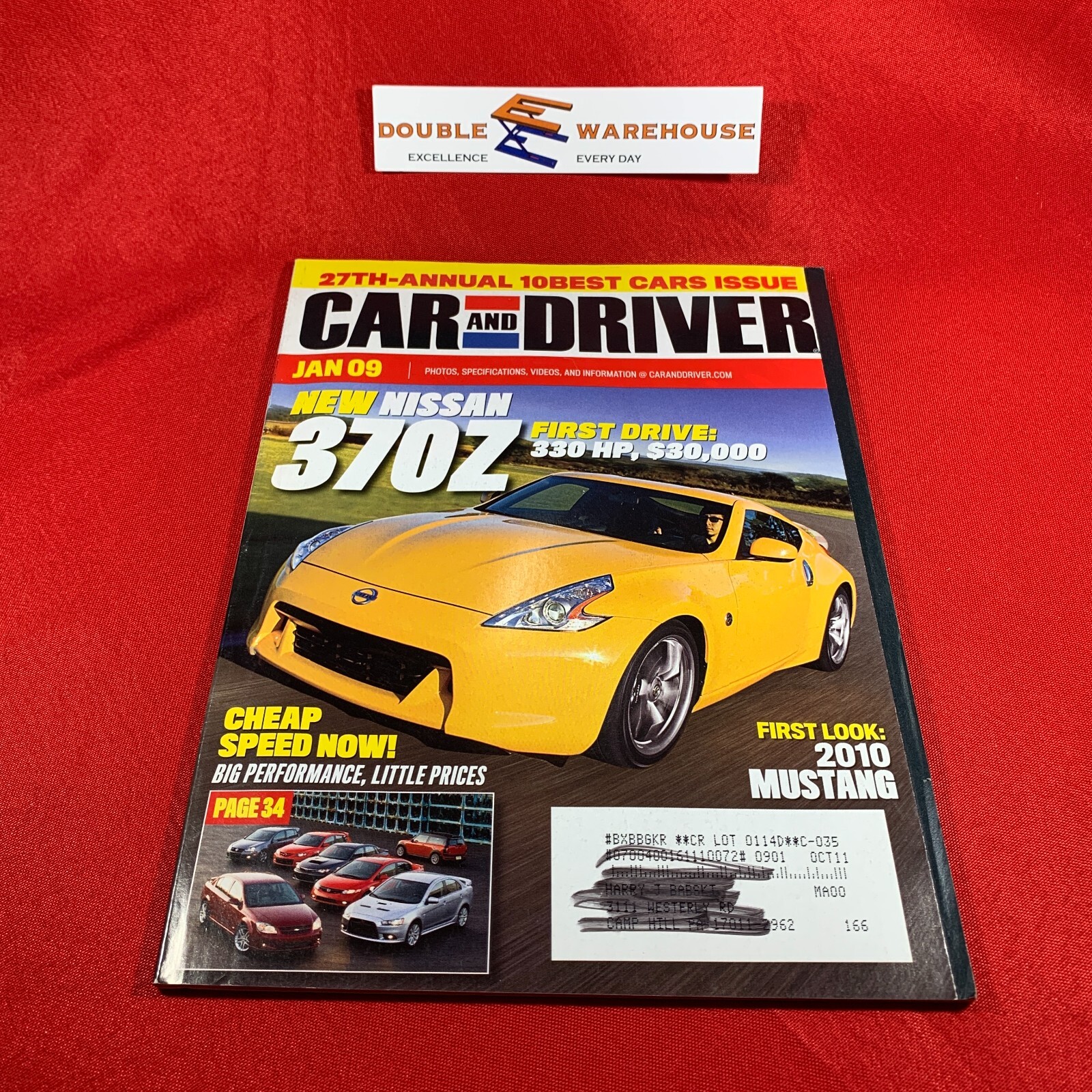 Car And Driver Magazine, January 2009 | eBay