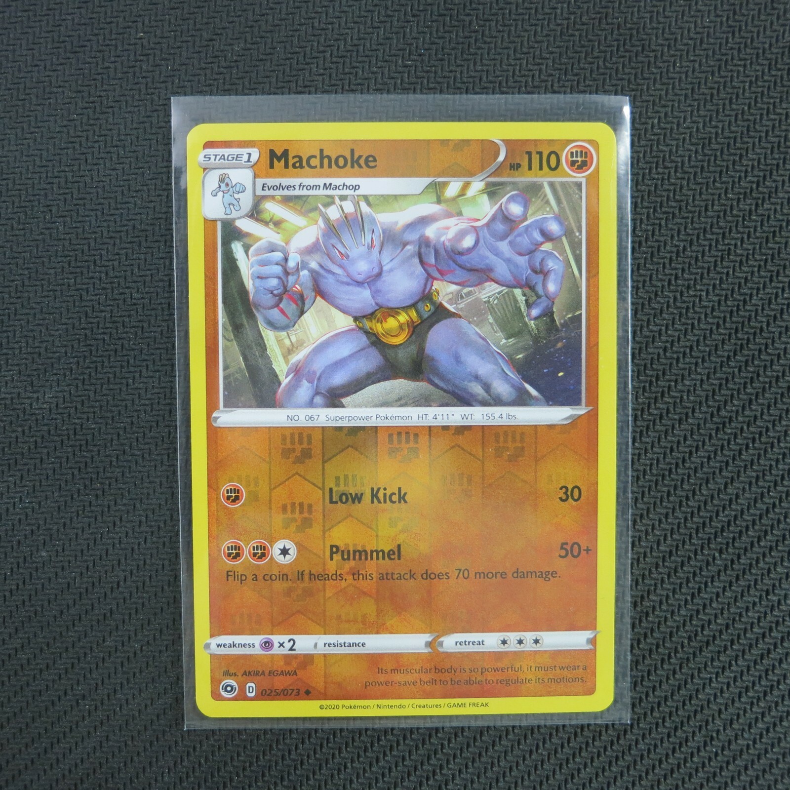 Machoke 025/073 Reverse Holo Champion's Path Pokemon TCG Card | eBay