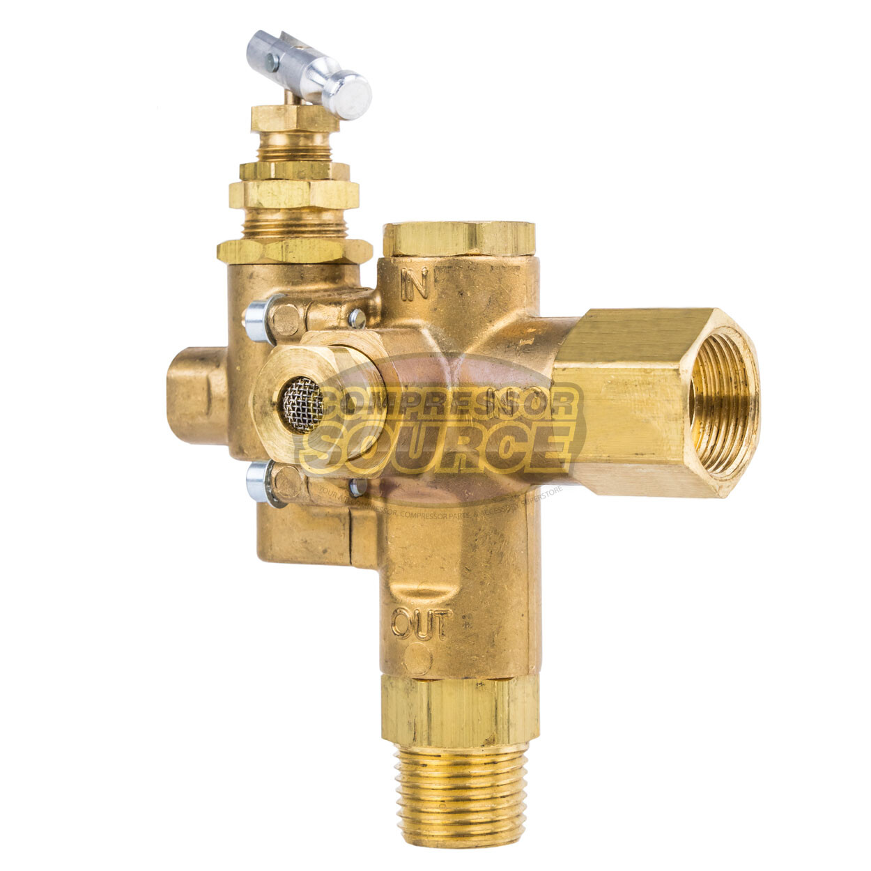 Pilot Unloader Check Valve 145-175 PSI 5/8" X 1/2" For Ingersoll Rand ...