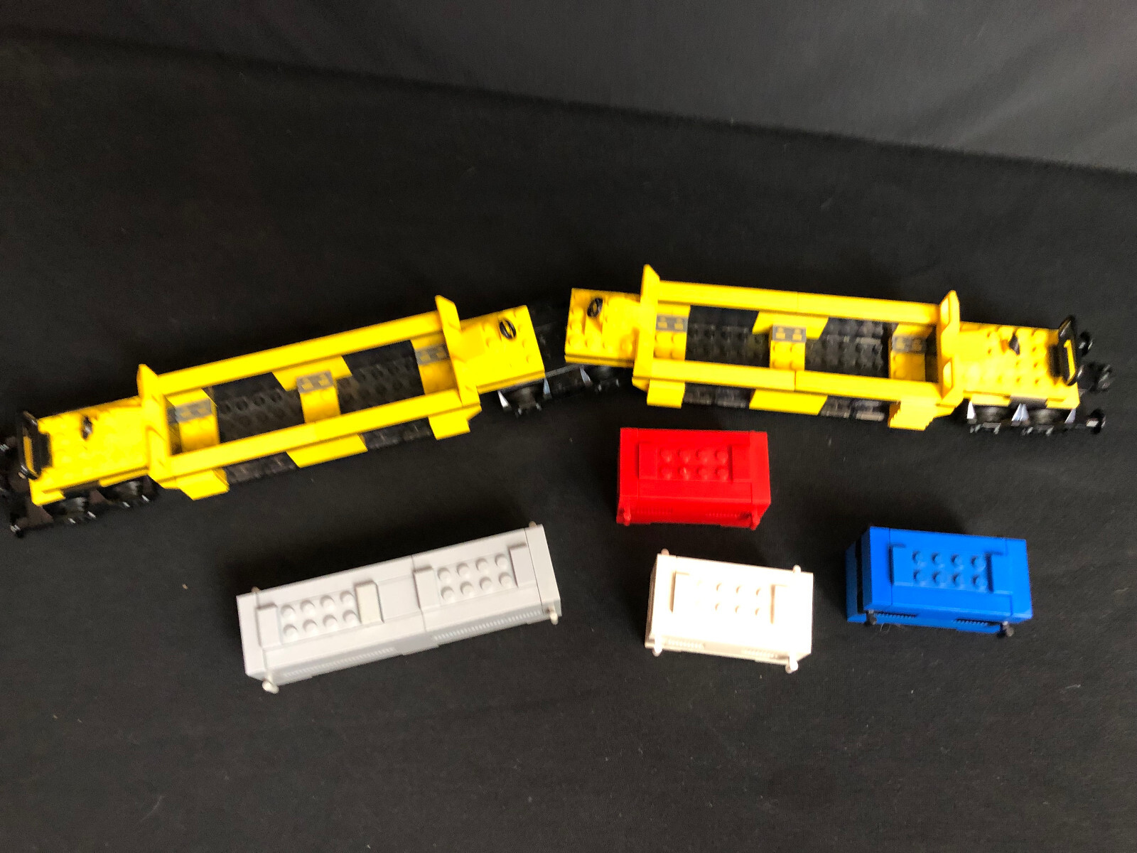 Lego 10170 TTX Intermodal Double-Stack Car Eisenbahn Güterwaggon | eBay