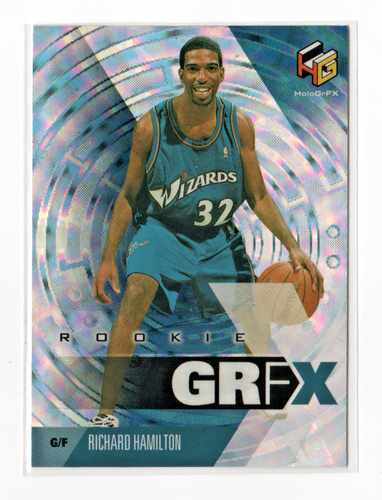 RICHARD HAMILTON 1999-00 Upper Deck HoloGrFx ROOKIE CARD #72 WASHINGTON ...