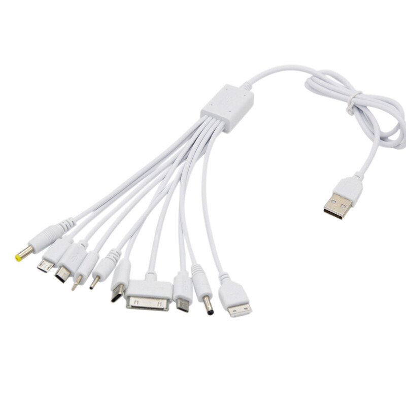 10 In 1 Universal USB Cable Multi Charging Cable Compatible With ...
