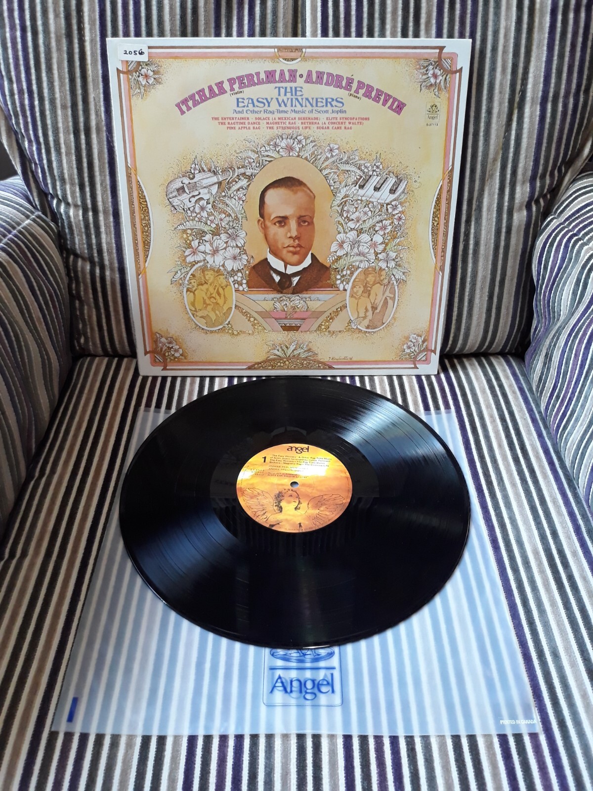 Itzhak Perlman/Andre Previn-"The Easy Winners"-Angel Records-S 37113 ...