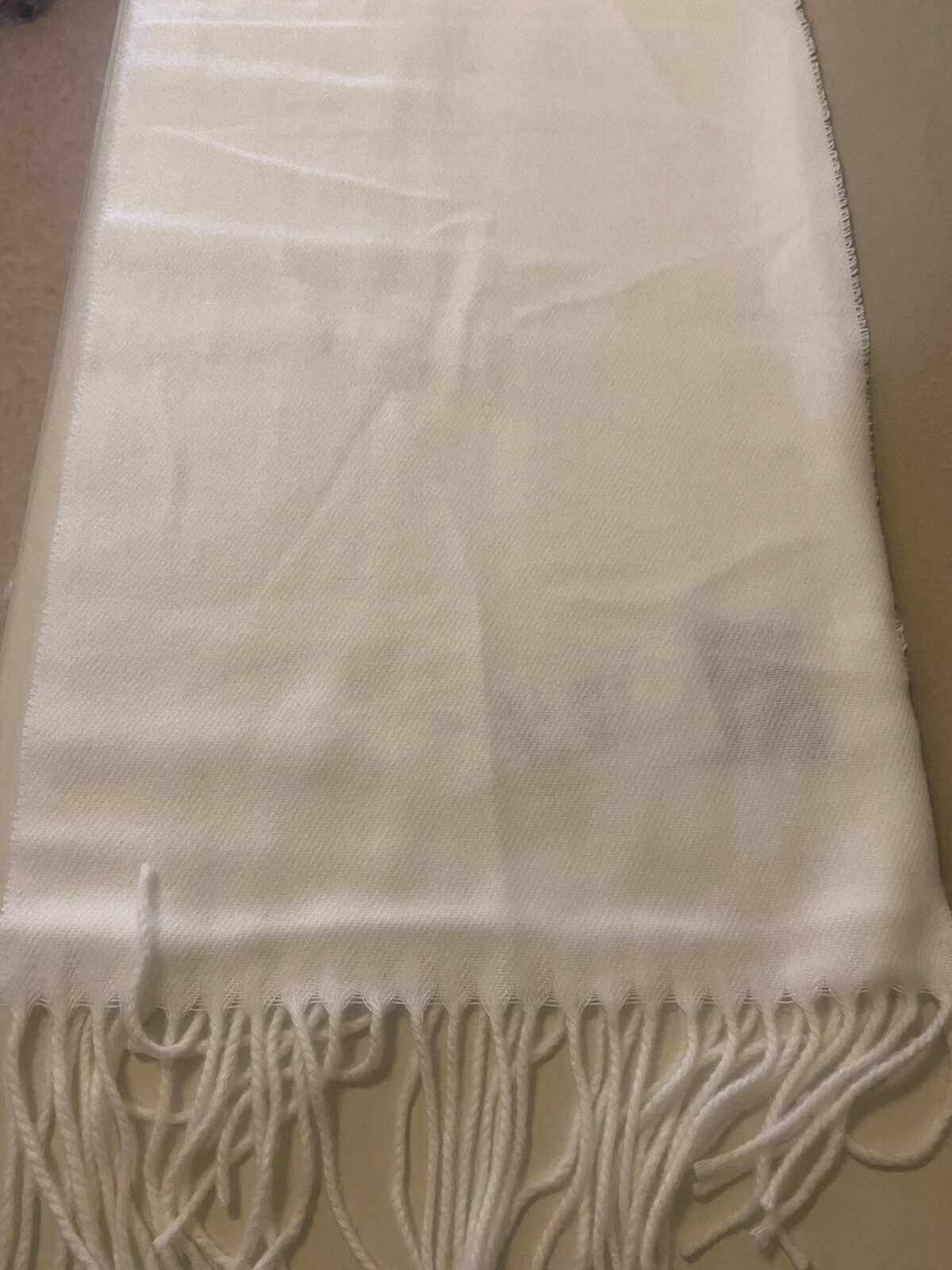 CEJON WHITE RECTANGLE SCARF MADE IN ITALY | eBay