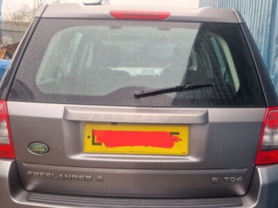 2007-12 LAND ROVER FREELANDER 2 REAR TAILGATE BARE IN STORNOWAY GREY ...